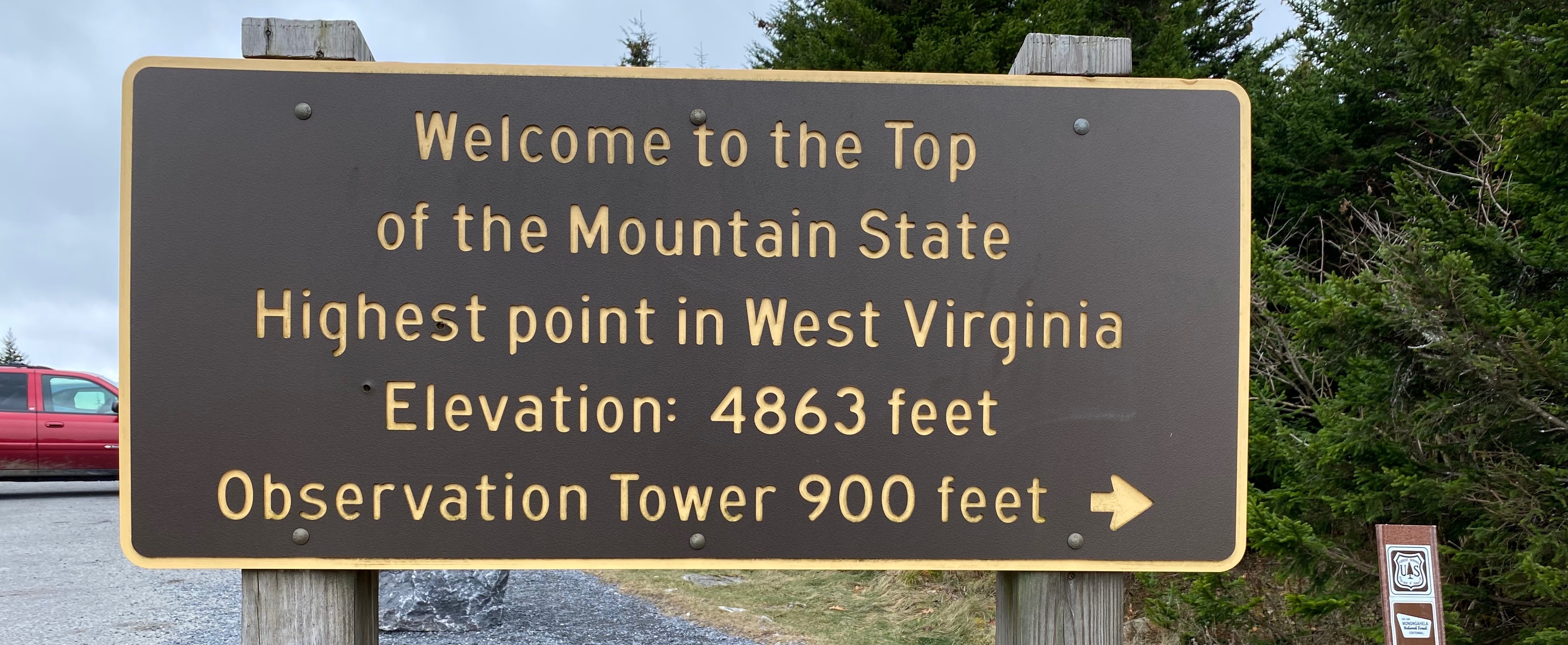 Highest Point in West Virginia – Wandering Canadians